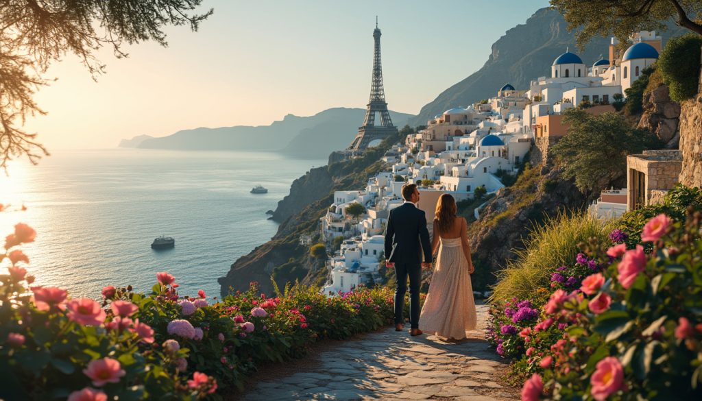 Les meilleures destinations pour une lune de miel en Europe en 2025