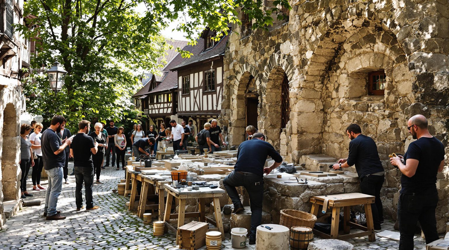 Ils ont découvert ce village perché au-dessus d'un canyon... Ce qu'ils ...
